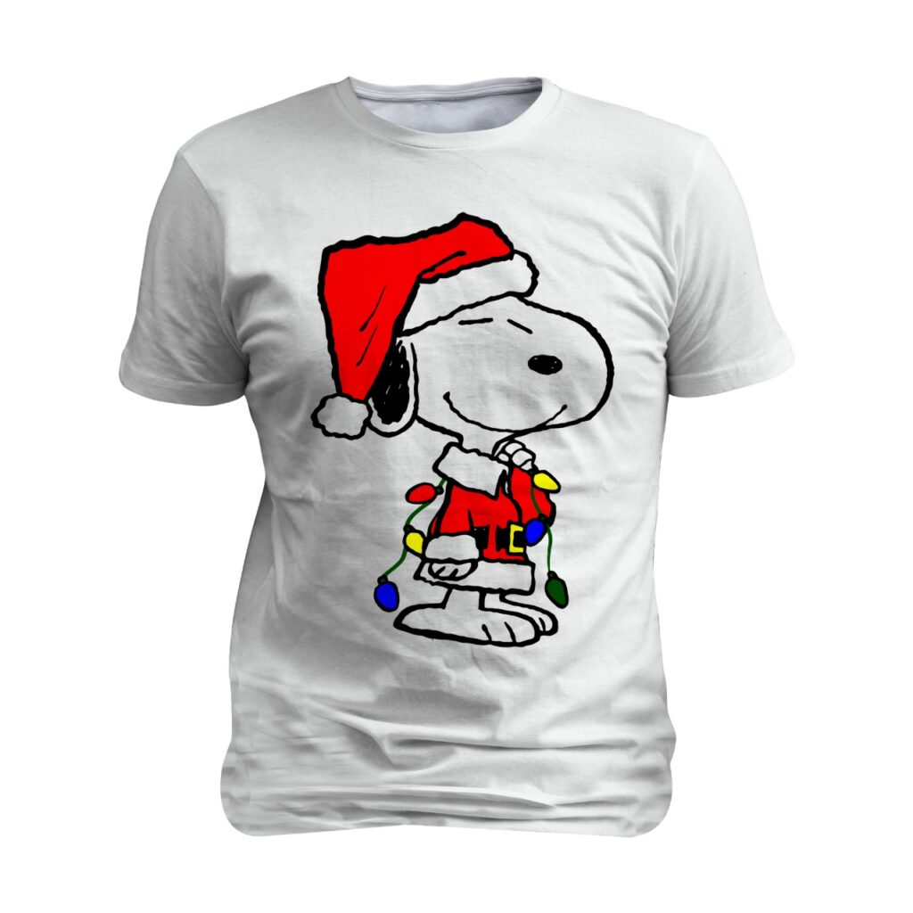 Playera Navidad Snoopy Diseño 3 – Colibrí Print México